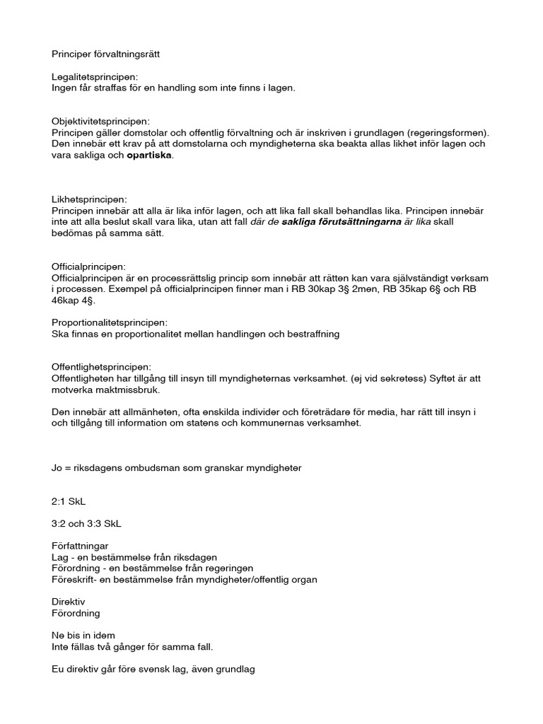 Anteckningar JIK | PDF