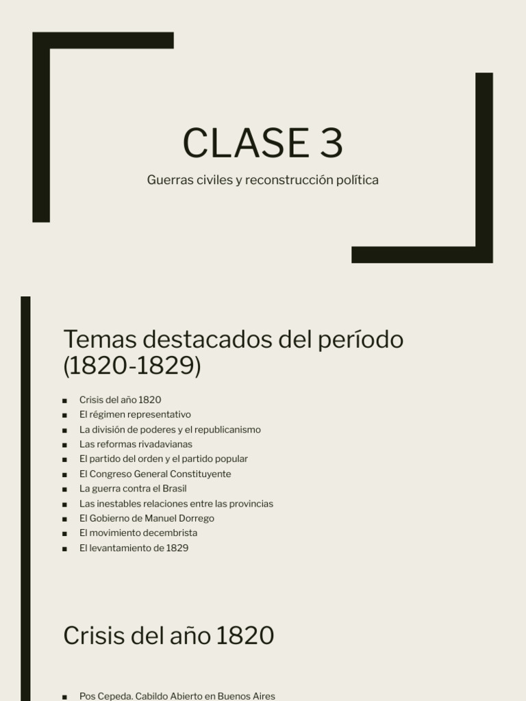 Clase 3 | PDF | Argentina | Gobierno