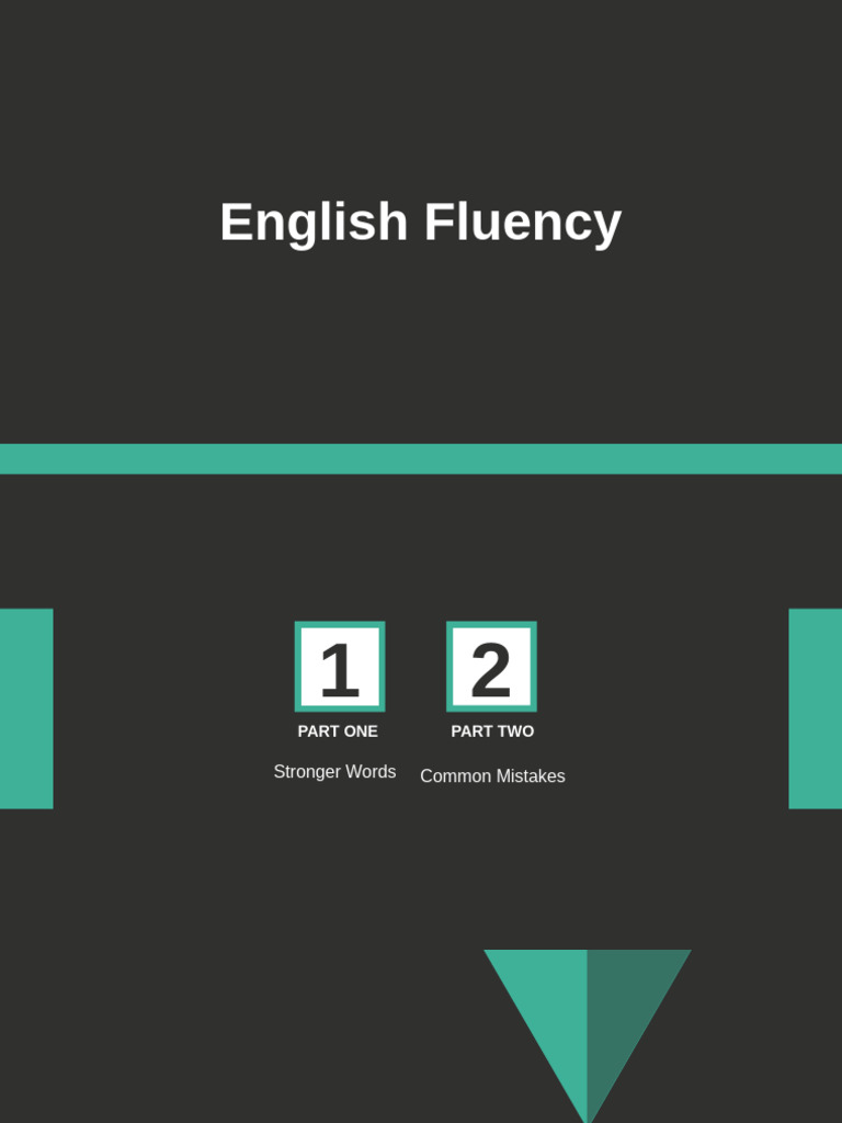 English Fluency | PDF | Dentistry | Dentist