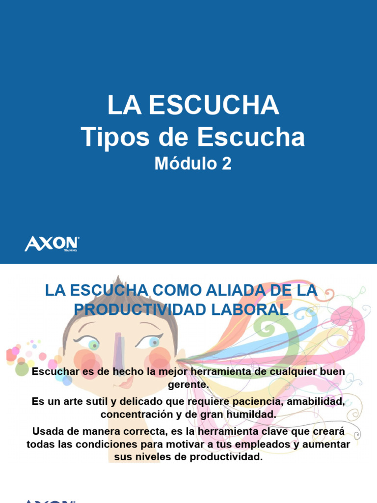 Axon_176_4017 tipos de escucha | PDF | Inteligencia | Inteligencia emocional