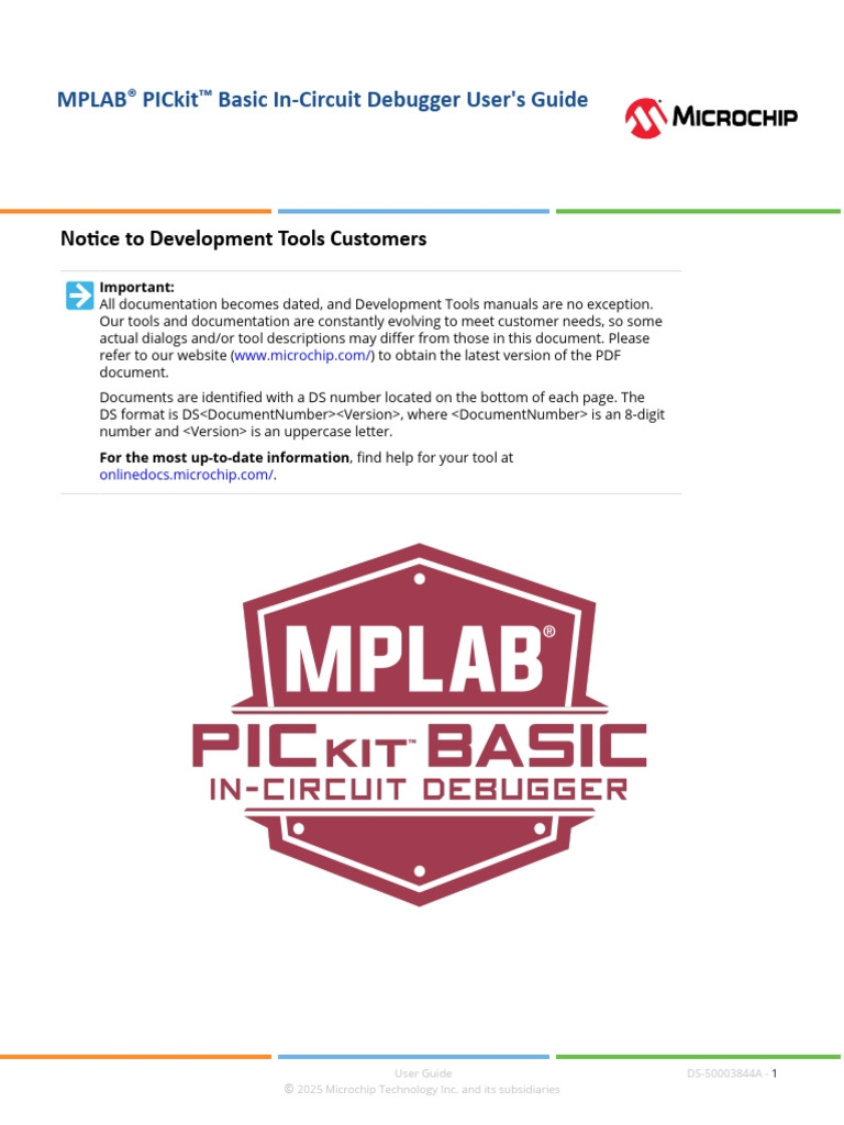 MPLAB PICkit Basic in Circuit Debugger User Guide DS50003844 Unlocked | PDF | Classes Of ...