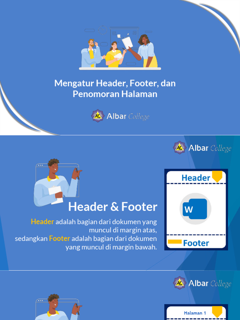 Mengatur Header dan Footer Dokumen | PDF