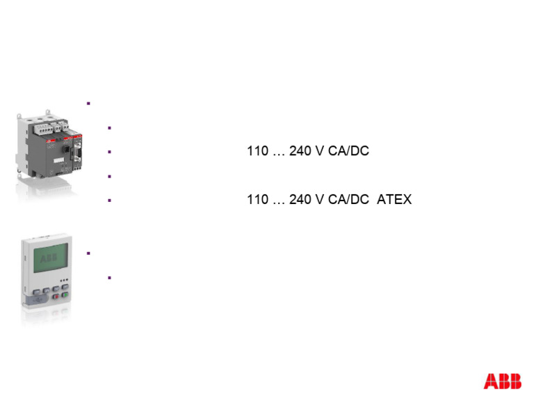 Presentación Técnica UMC (Protección Integral de Motores ABB) - 10 | PDF