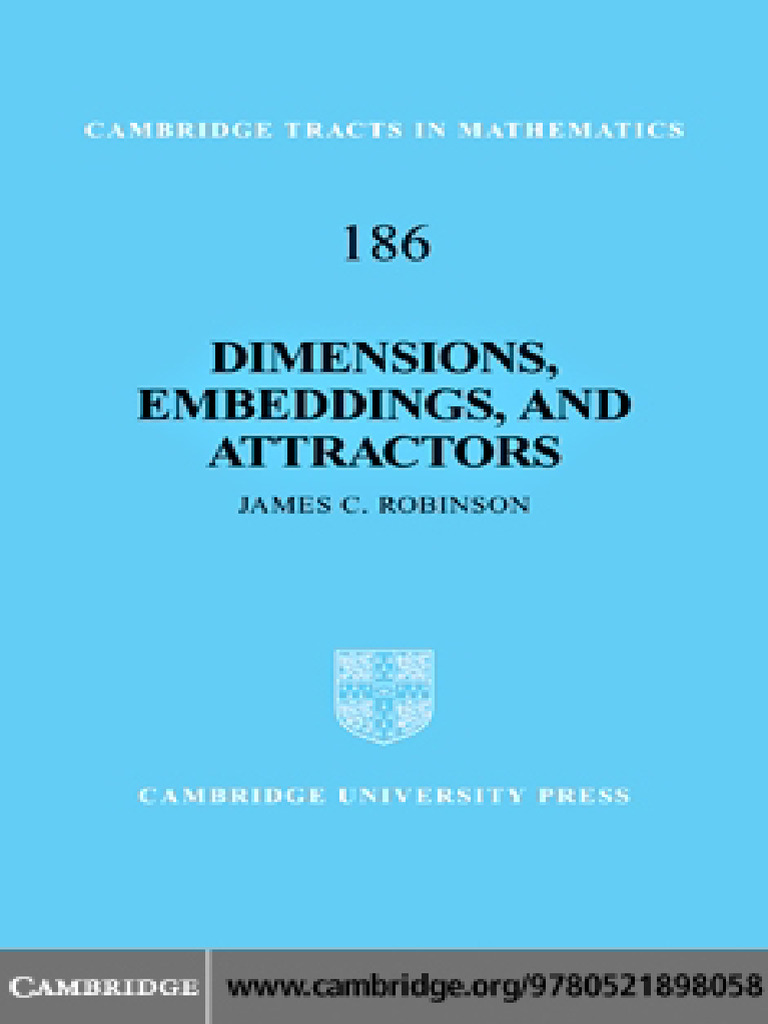Dimensions, Embeddings, and Attractors | PDF | Measure (Mathematics ...