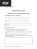 Practical Experience Requirements (PER) - Guidance For PER Supervisors | PDF | Business