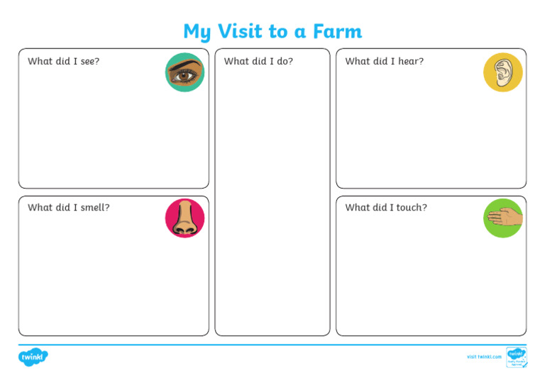 T TP 6263 My Visit To A Farm Activity Sheet | PDF