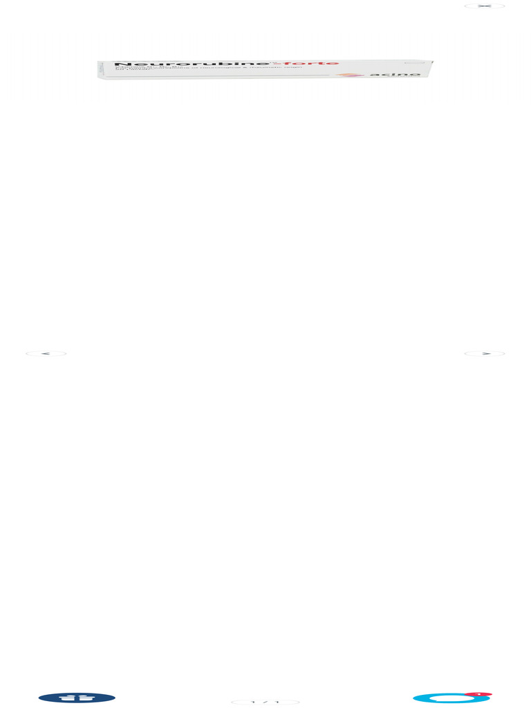 Neurorubine Forte Tab 20S | PDF