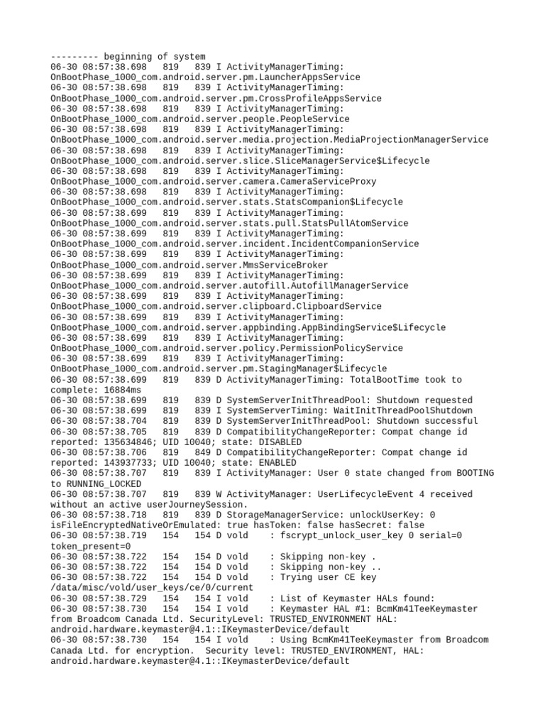 Log | PDF | Computing Platforms | Computer Architecture