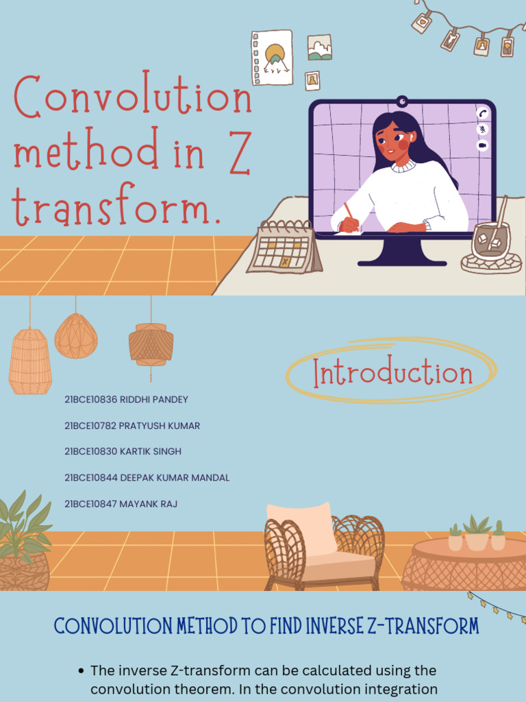 Convolution Method for Inverse Z-Transform | PDF
