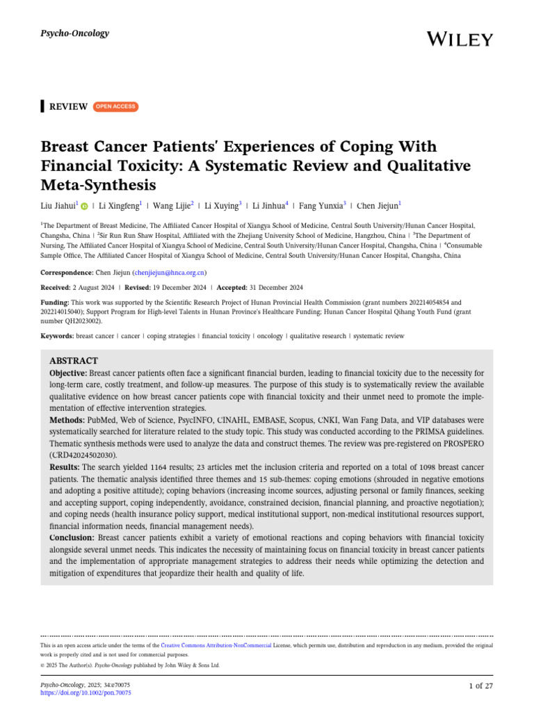 PON 34 E70075 | PDF | Cancer | Systematic Review