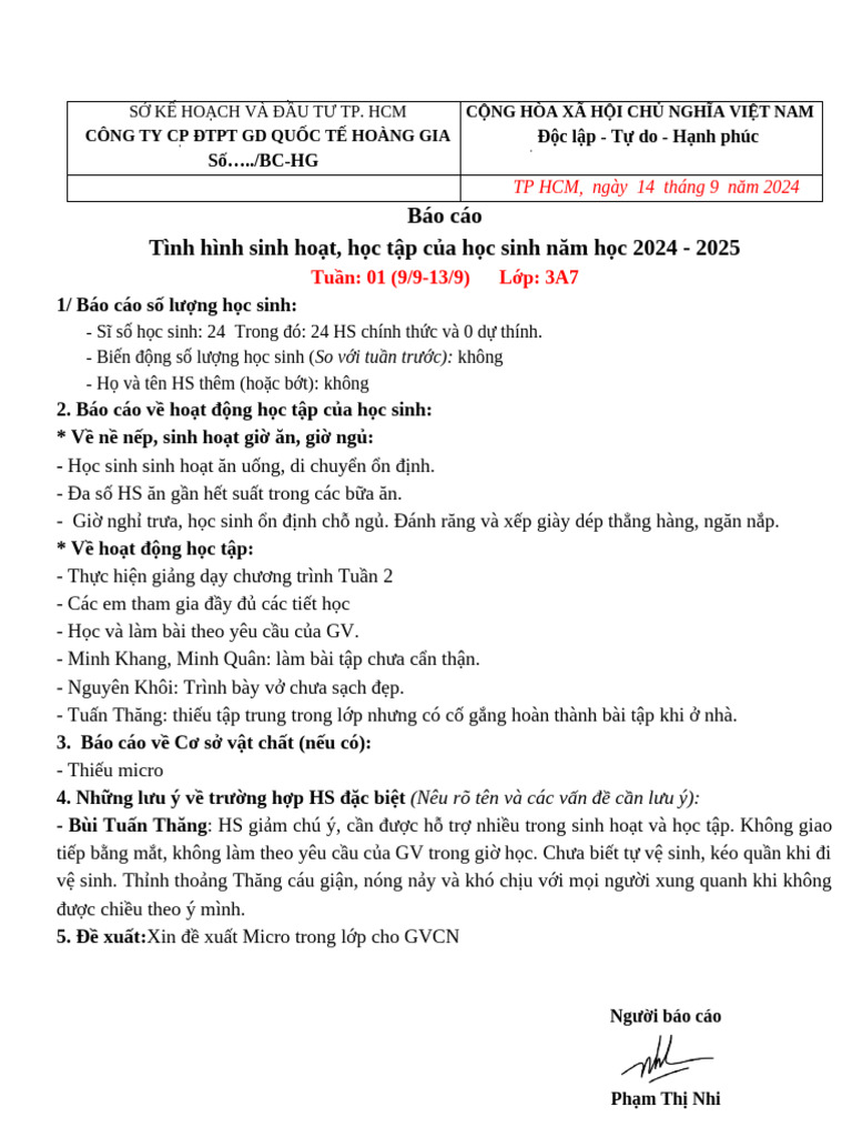3A7- BÁO CÁO TUẦN 2 | PDF