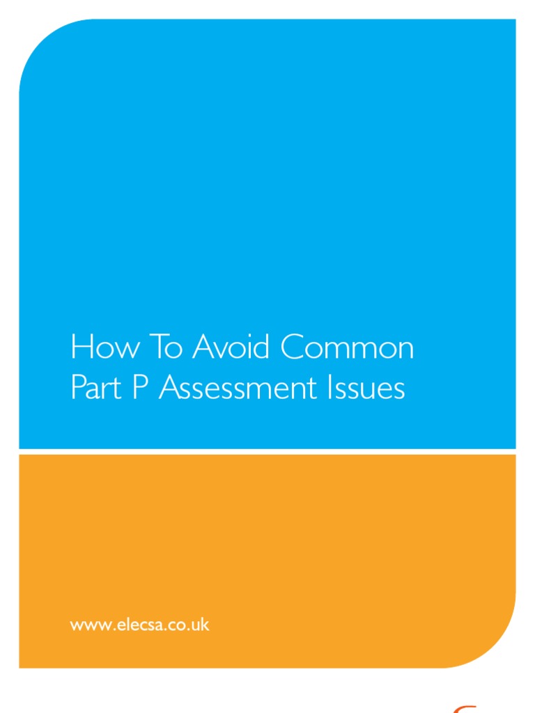 How To Avoid Common Part P Assessment Issues | PDF | Educational ...
