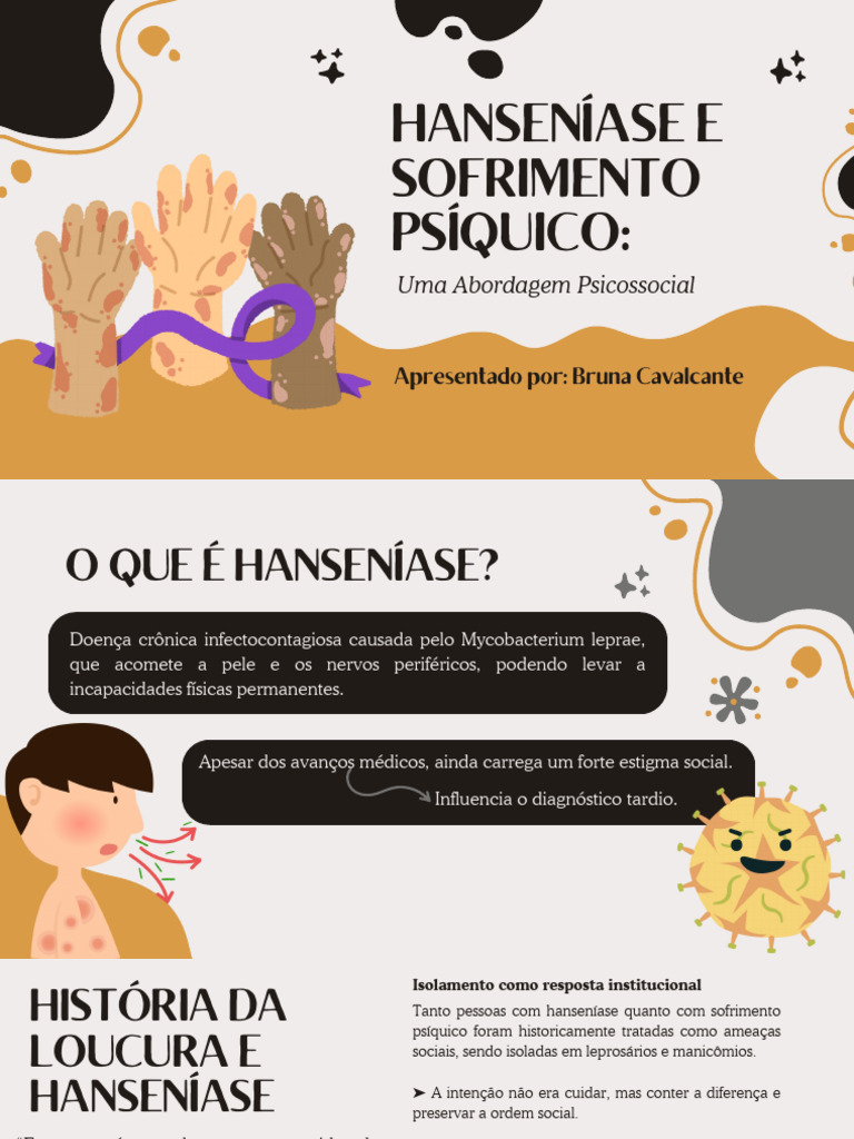 Impactos Psíquicos da Hanseníase | PDF | Lepra | Depressão