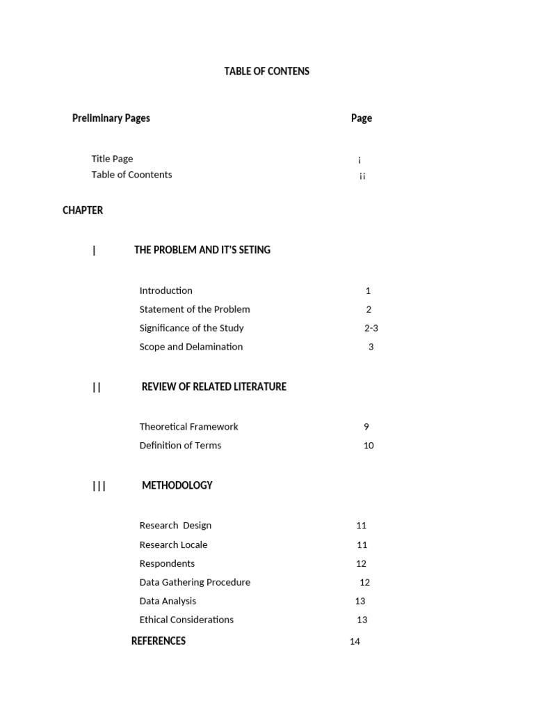 TABLE OF CONTEN-WPS Office | PDF