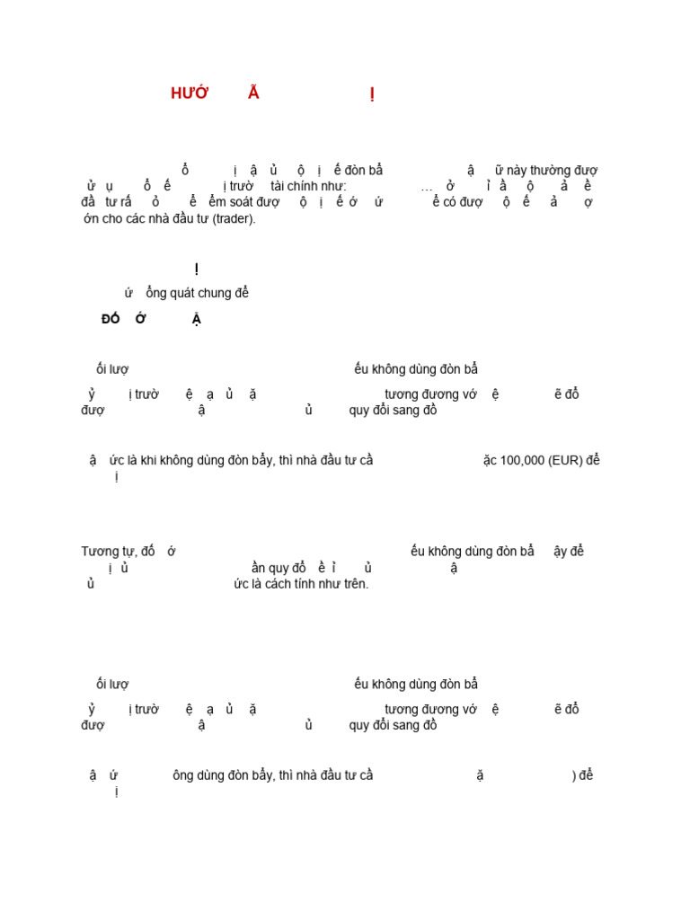 HƯỚNG DẪN TÍNH GIÁ TRỊ NOTIONAL VALUE | PDF