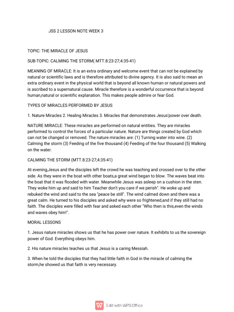 5021 - Share Jss 2 Lesson No-Wps Office | PDF