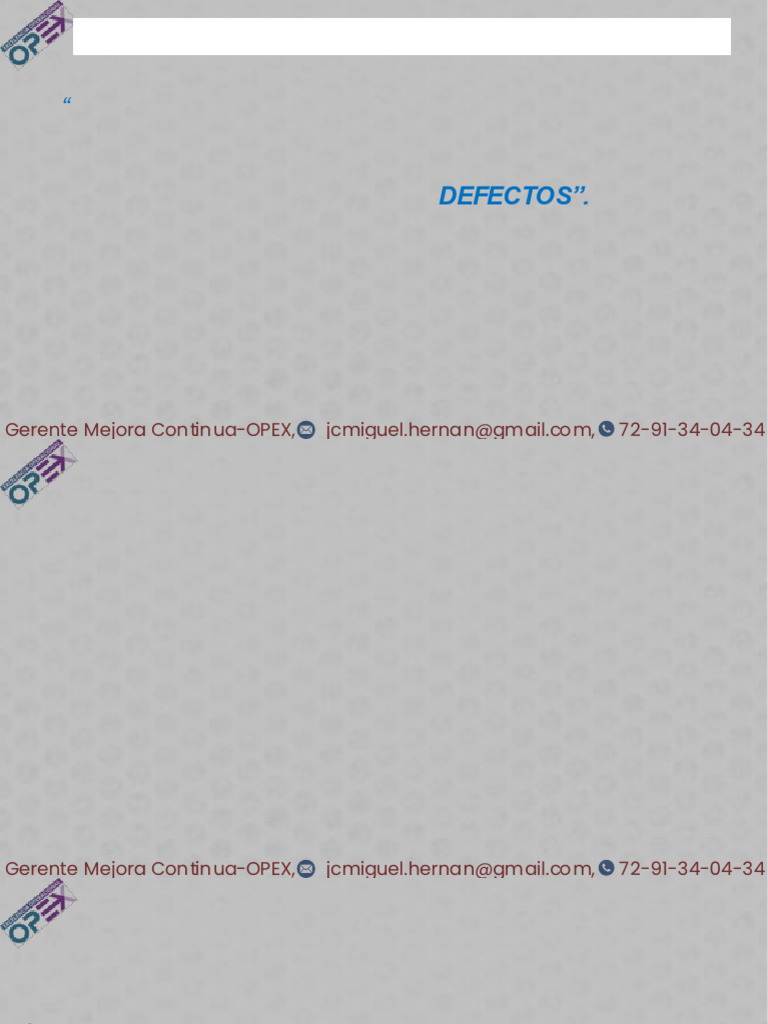 Control de Calidad Cero: Cero Defectos | PDF