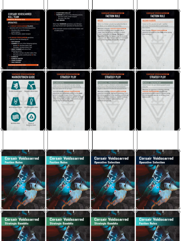 Corsair Voidscarred Deck Duplex Letter POKER R1.3 | PDF