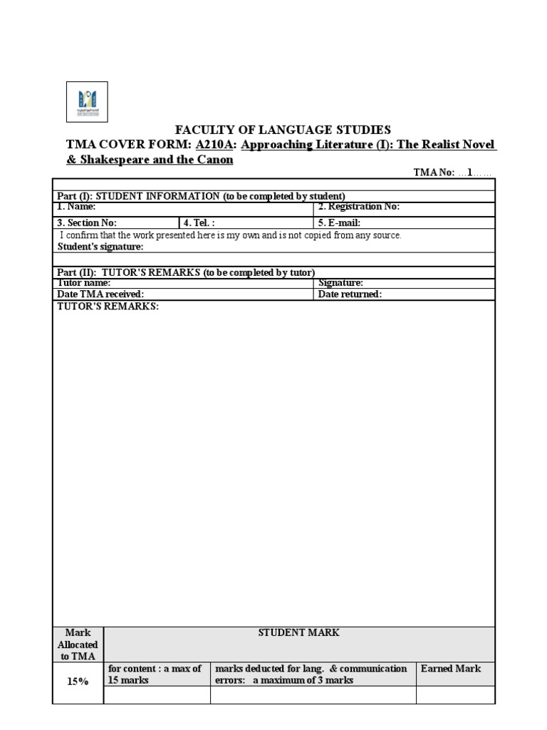 A210a Tma Form + Tma1 MR - JEHAD 65549105 | PDF | Business