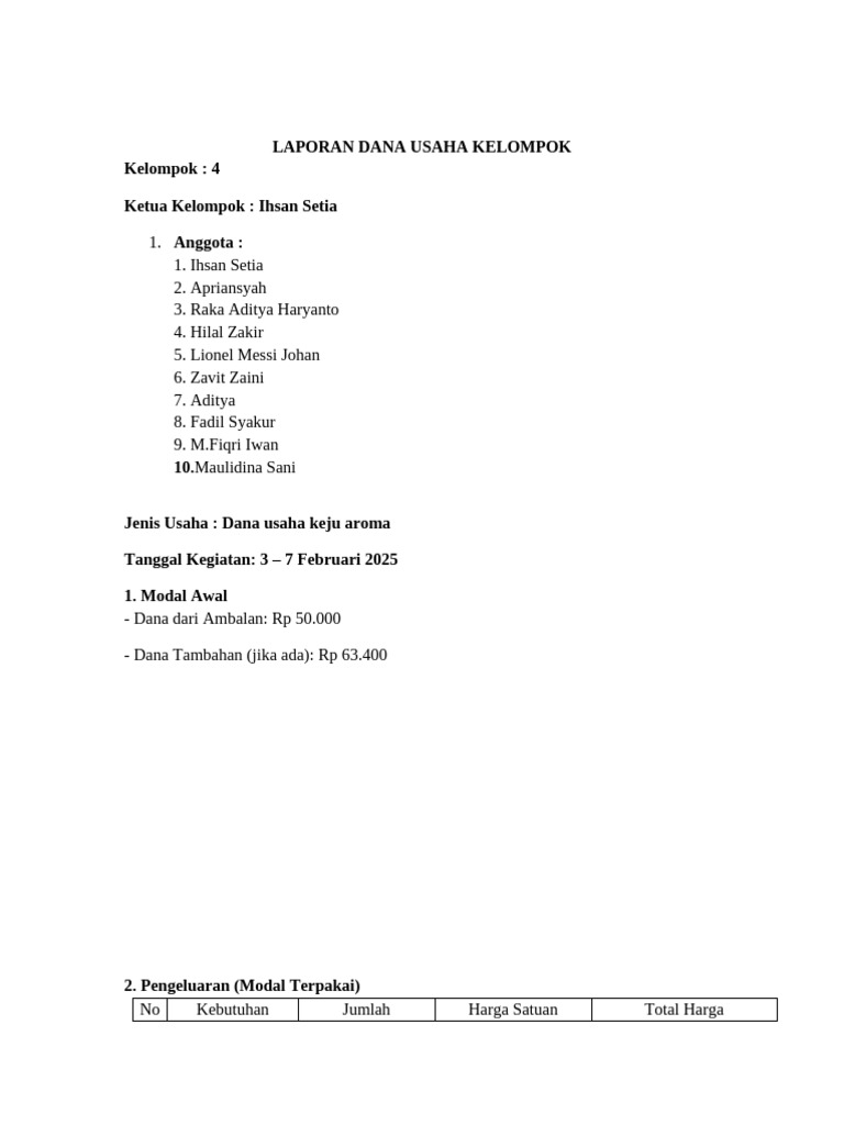 Laporan_Danus_Kelompok_4_ (2) | PDF