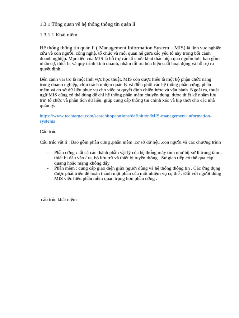 Tổng Quan Htttql | PDF