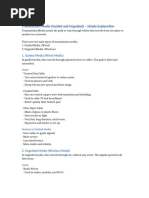 Types of Guided Media Explained | PDF | Transmission Medium | Electronics