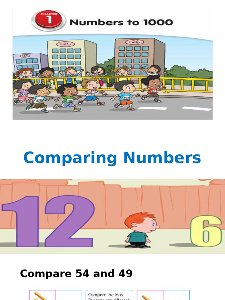 Comparing Numbers | PDF