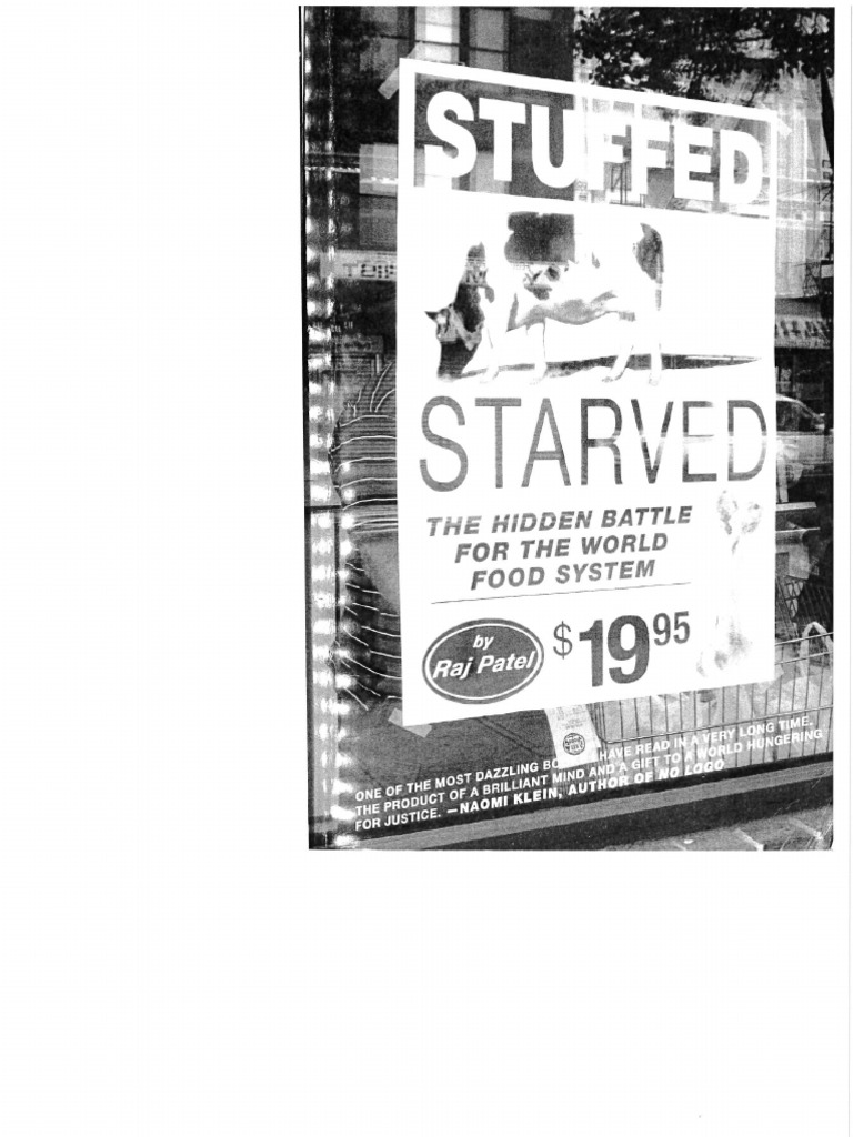 Patel, Stuffed and Starved | PDF
