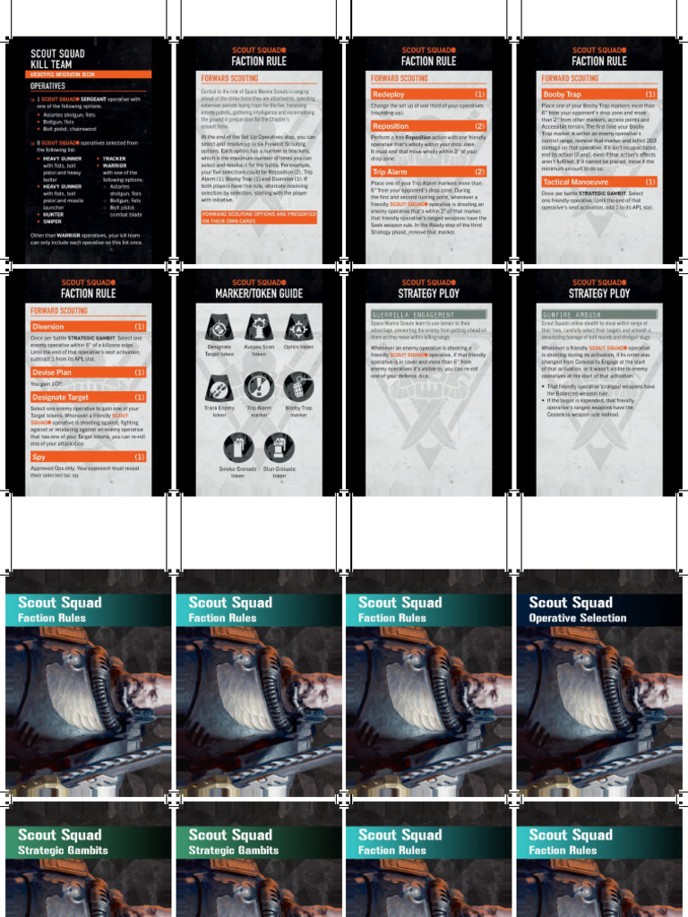 Scout Squad Deck Duplex Letter POKER R1.3 | PDF