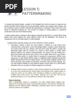 Types of Pattern Drafting and Pattern Symbols | PDF | Seam (Sewing ...