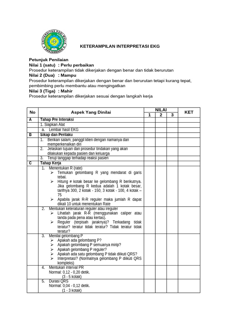 Keterampilan Interpretasi EKG yang Efektif | PDF