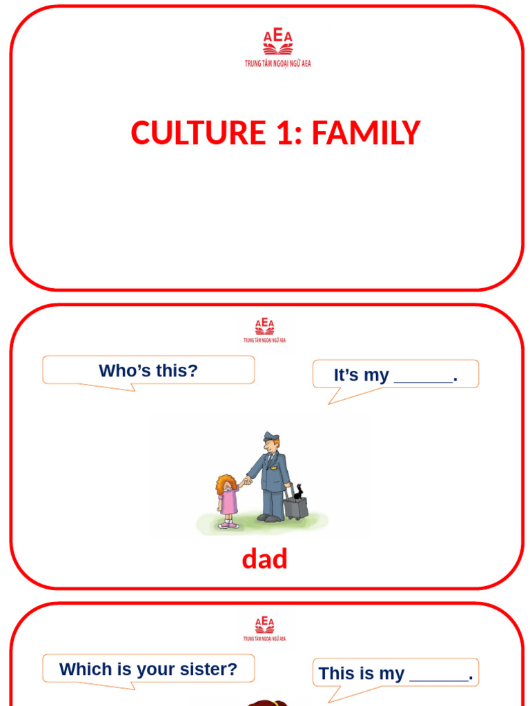 Culture 1 Family | PDF