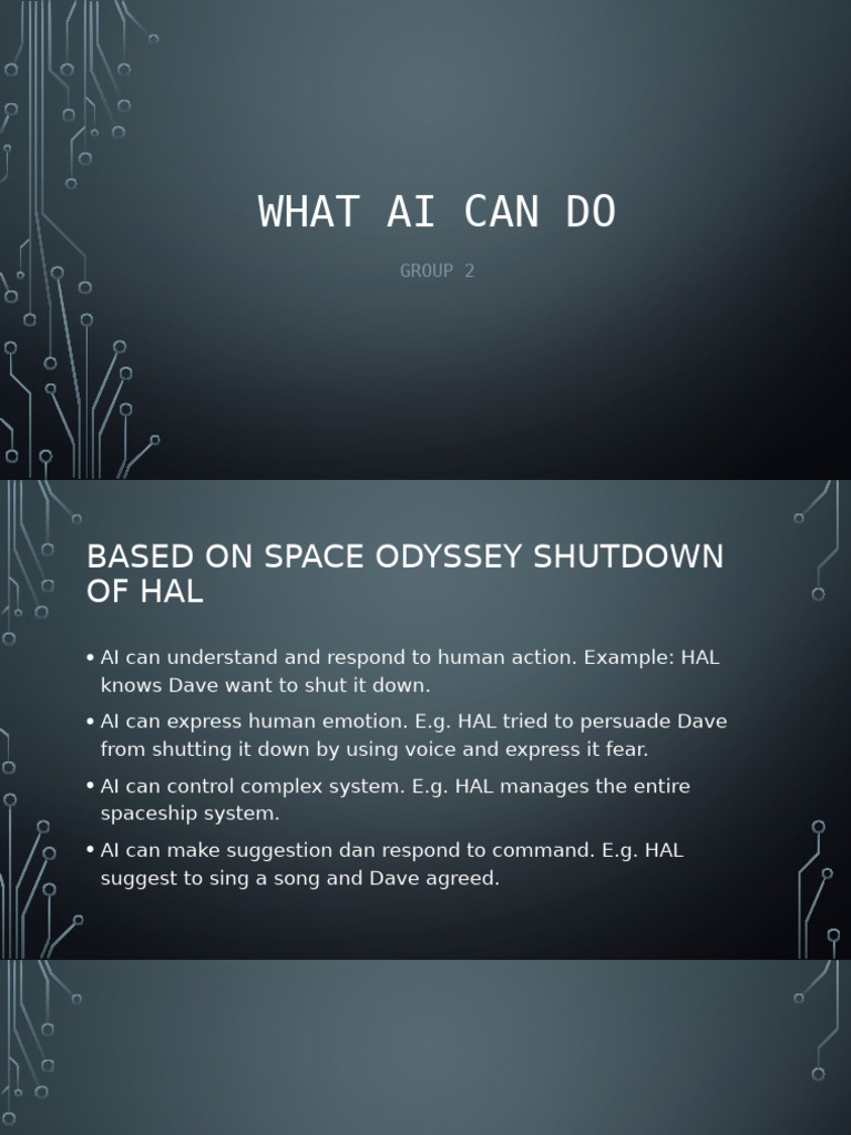 What Ai Can DO | PDF