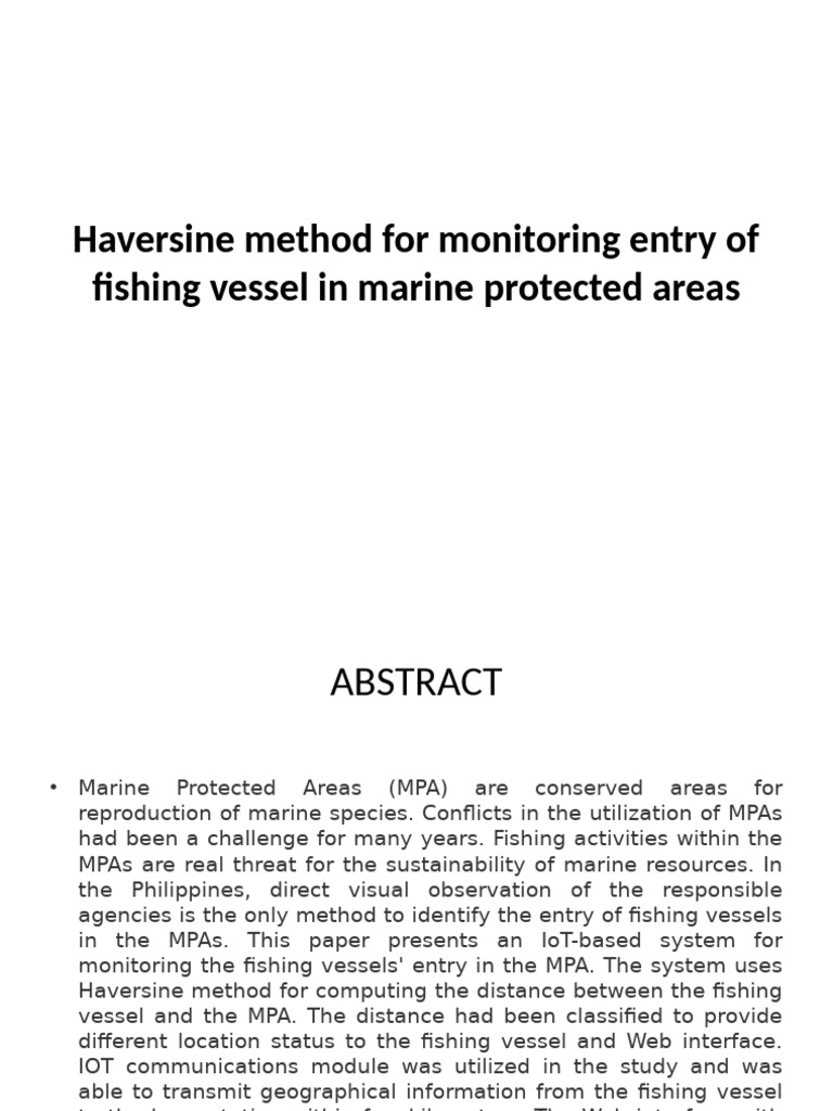 Ship Boundary MPA Iot | PDF | Global Positioning System | Internet Of Things