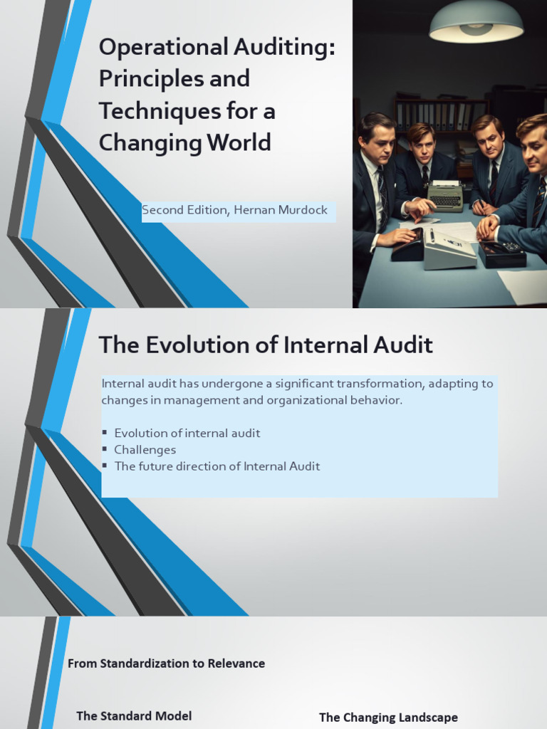 1-Operations Auditing by Murdock (2022) Summary | PDF | Internal Audit | Audit
