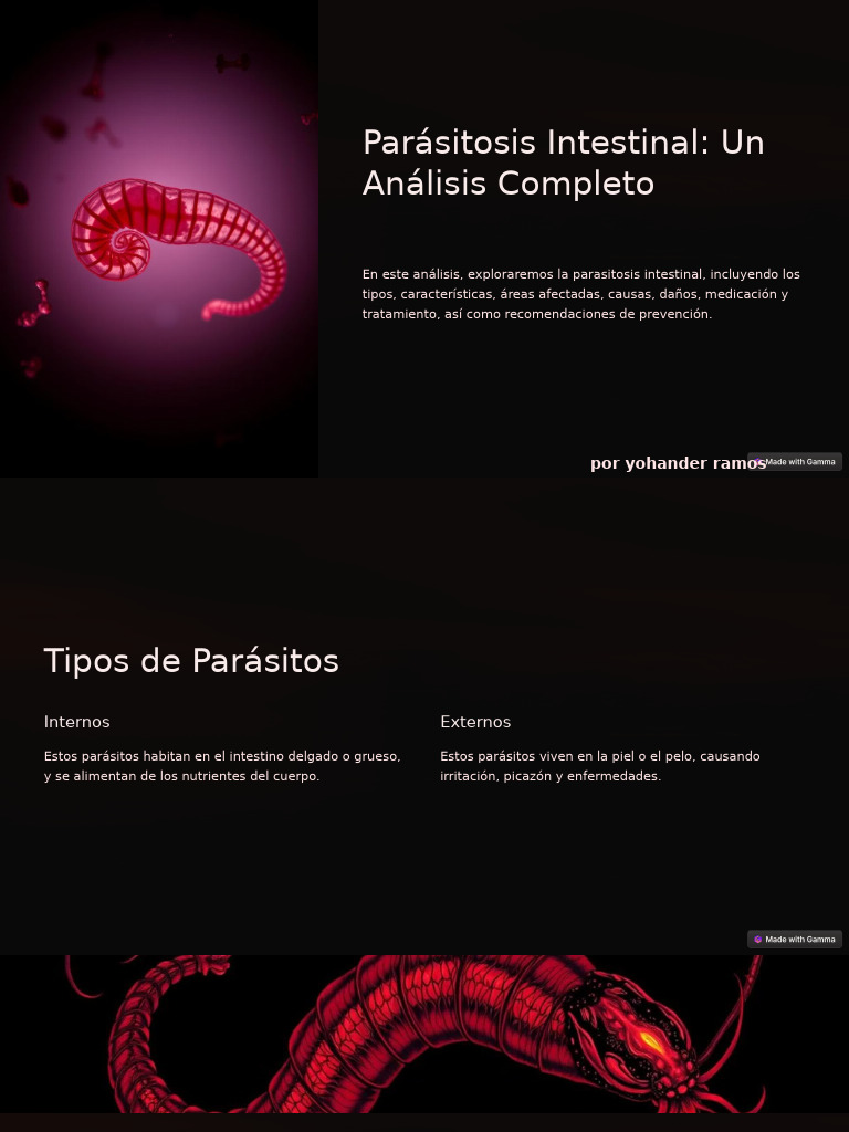 Parasitosis-Intestinal-Un-Analisis-Completo | PDF | Diarrea | Parasitismo