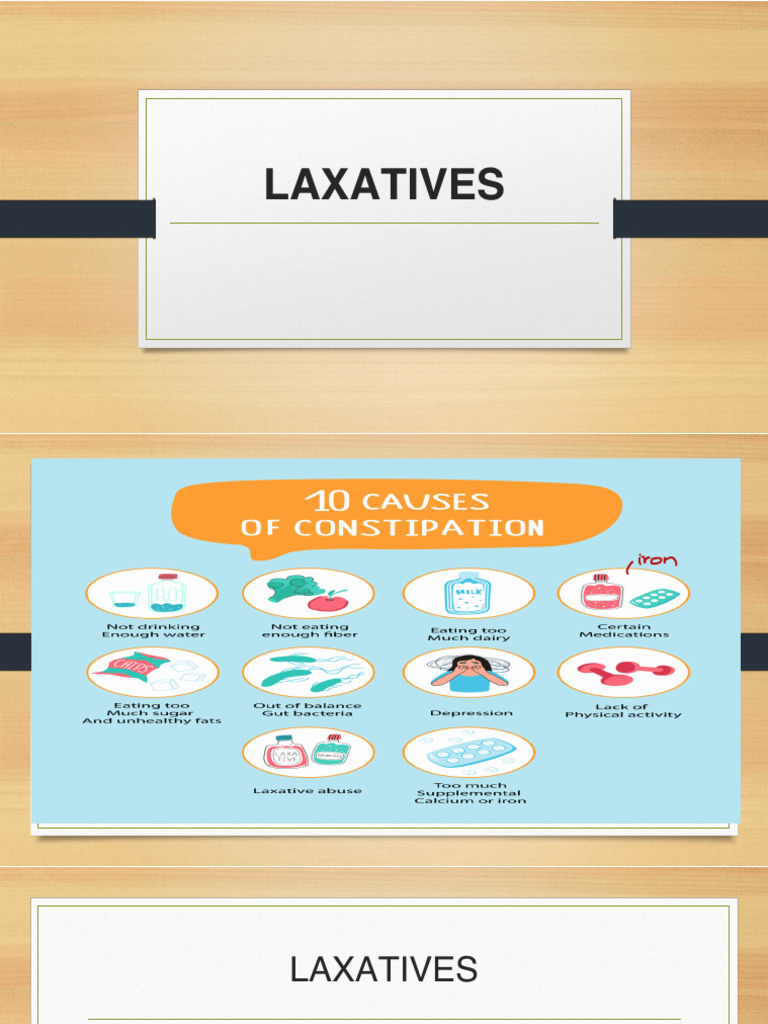 Laxatives Edited | PDF