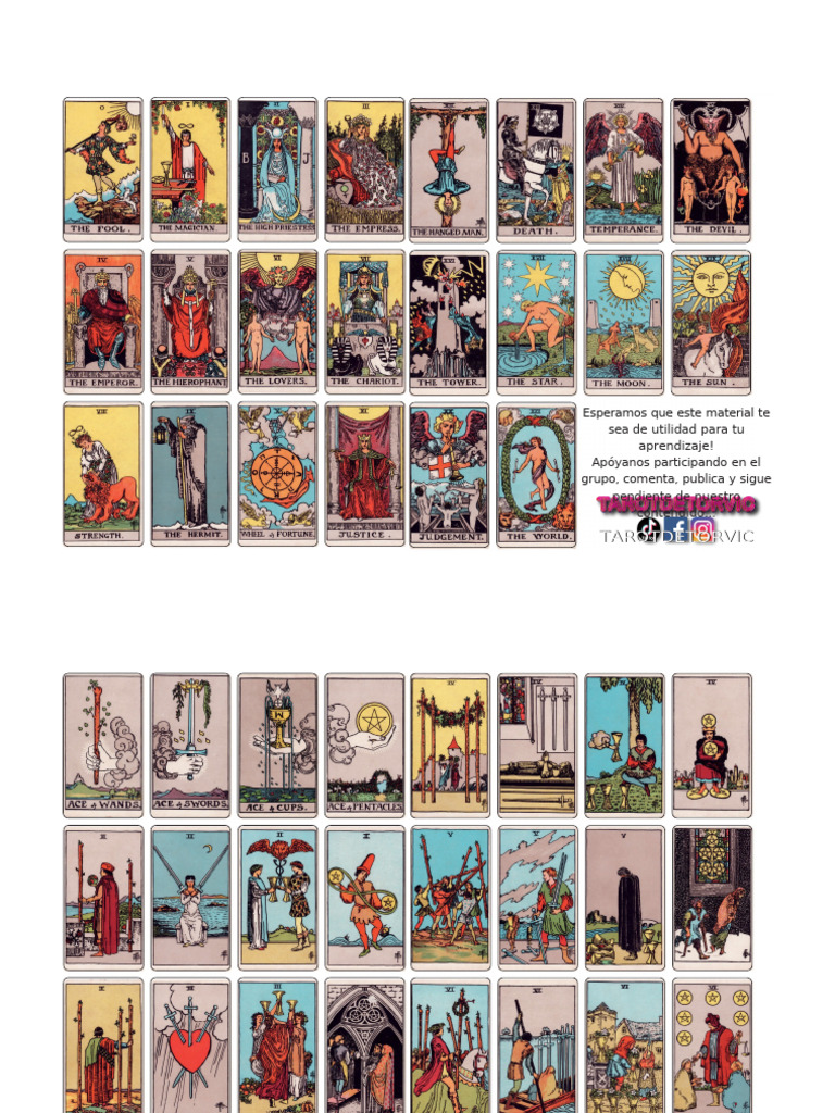 Aprende y Participa en Tarot de Torvic | PDF