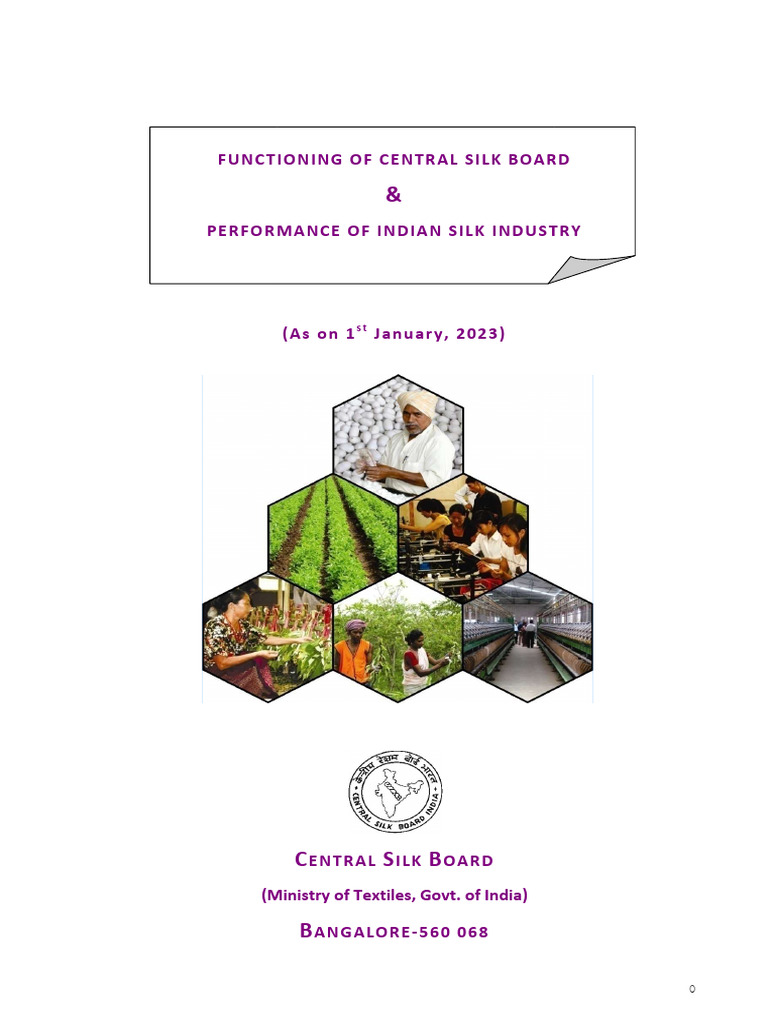 Note On Seri CSB Jan 2023 English | PDF | Silk