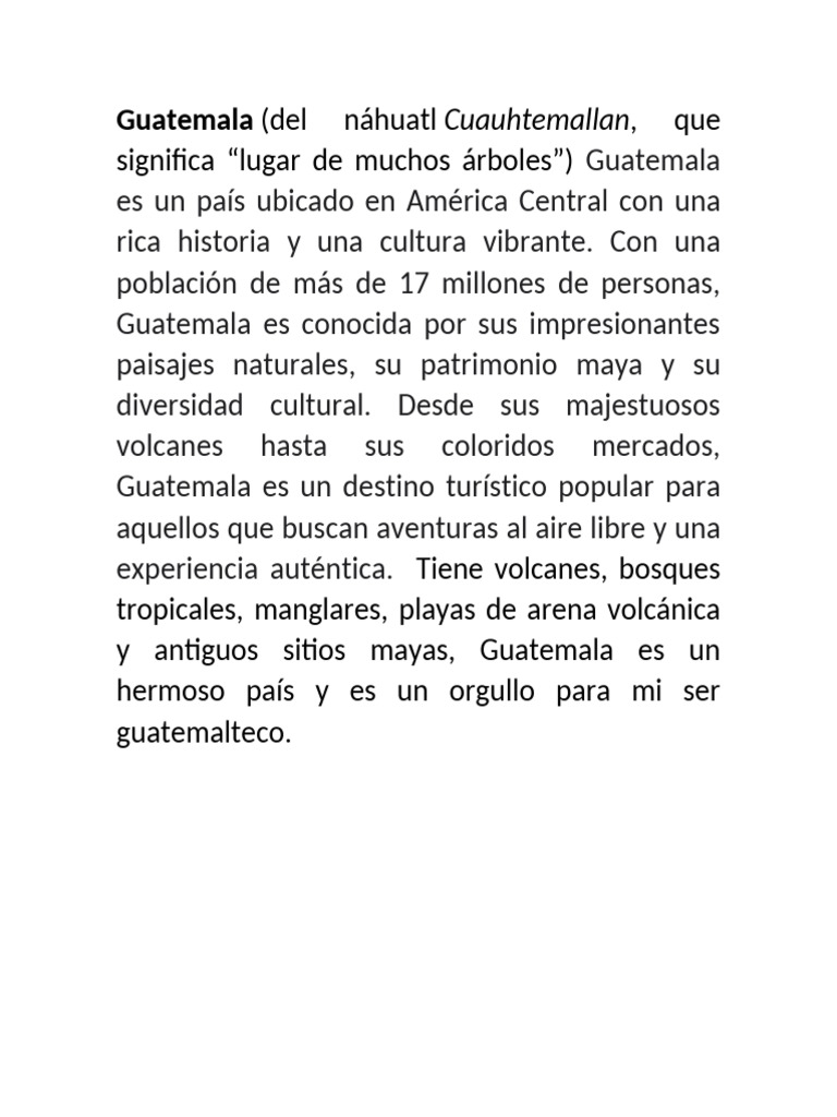 Guatemala | PDF