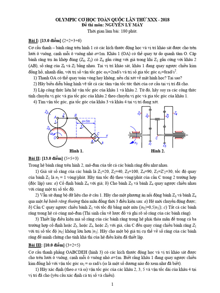Dethi&DapAn_OLP2018_NLM | PDF