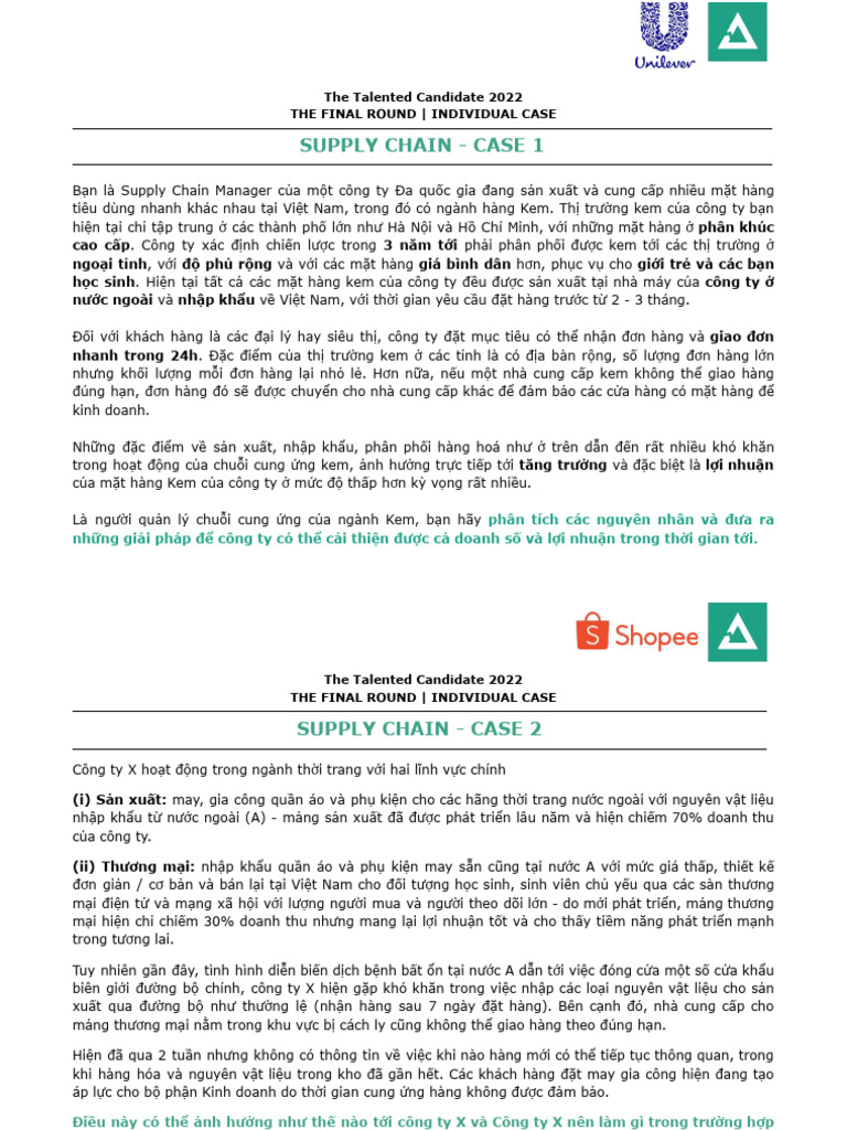 (UVTN 2022) Tổng Hợp Functional Cases - The Final Round | PDF