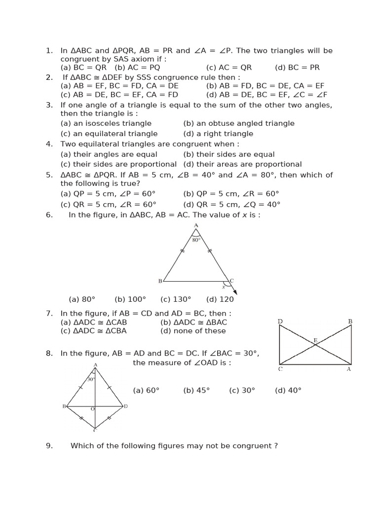 Triangles | PDF