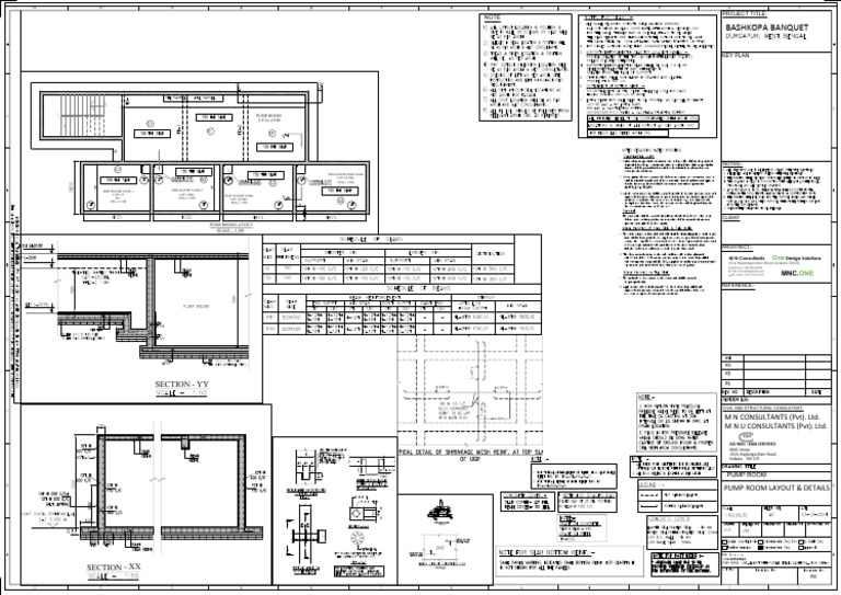 Pump Room Ugr - Layout With Puddle Details Bashkopa - 03 042025-Ugr | PDF