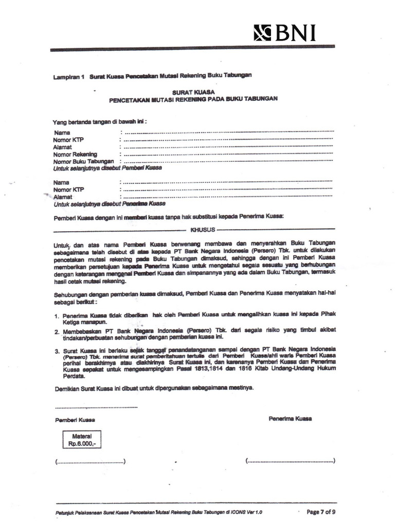 Bni | PDF