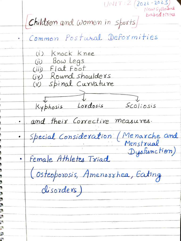 Common Postural Deformities in Children | PDF | Musculoskeletal System ...
