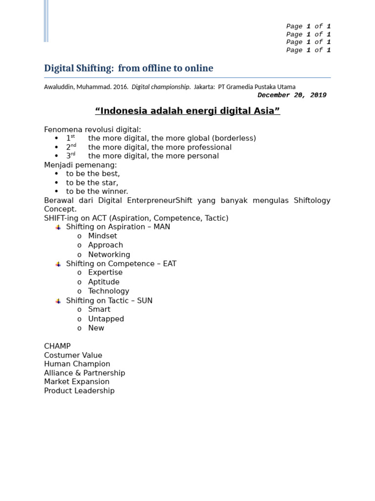 Digital Shifting | PDF