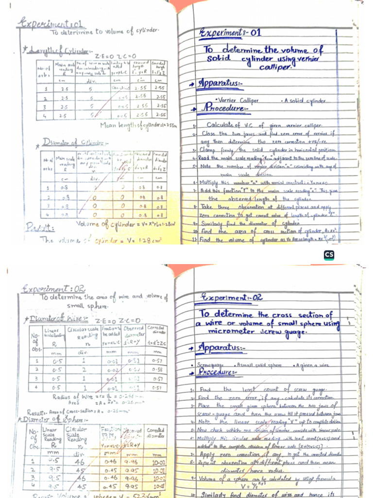PHYSICS Practical | PDF