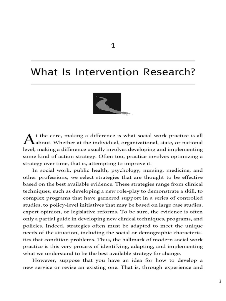 Intervention Research - Developing Social Programs | PDF | Randomized ...