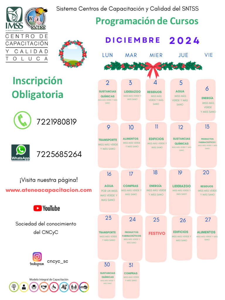 Formato para Cursos Mensual | PDF